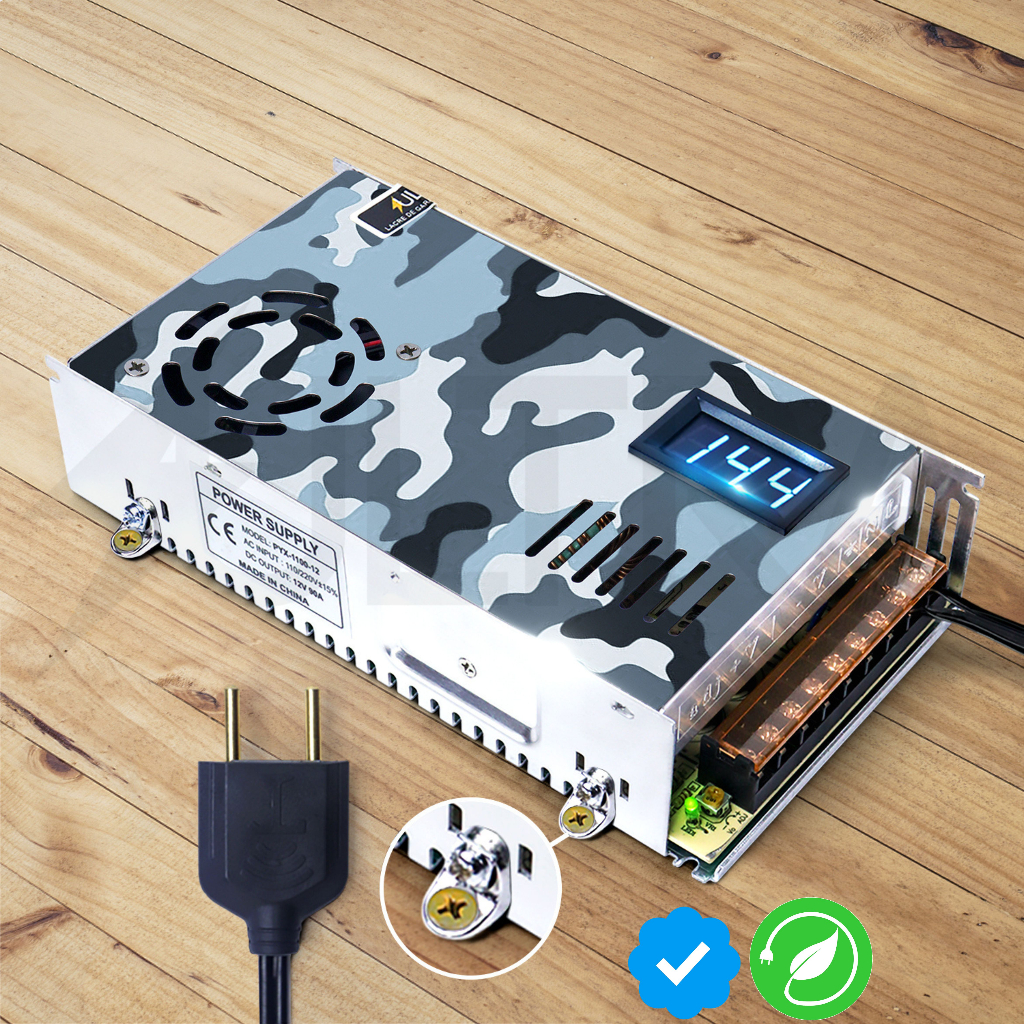 Fonte Automotiva 12V 90A Ultra Camufladas | Shopee Brasil