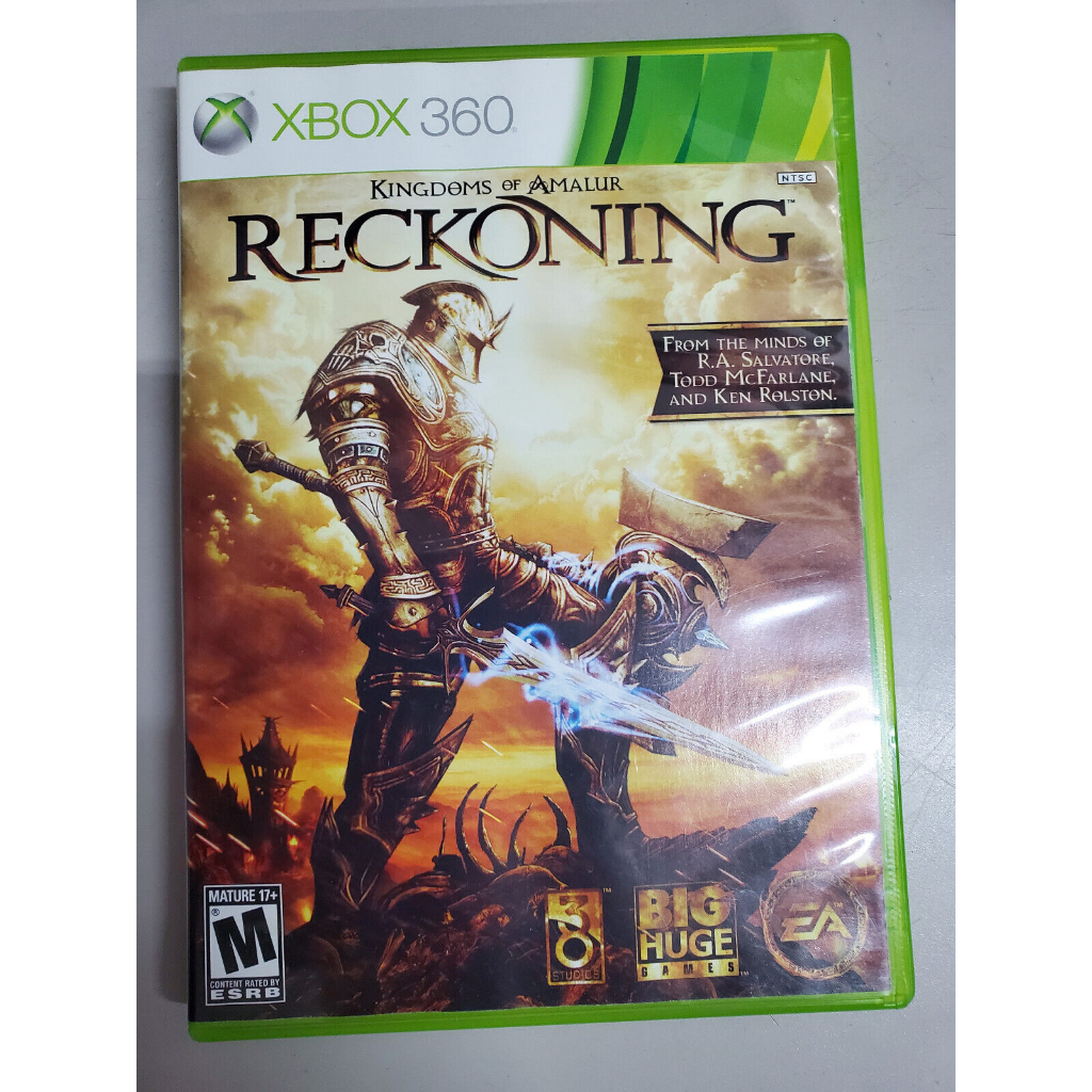 Xbox 360 - Kingdoms of Amalur Reckoning - Original Físico | Shopee Brasil