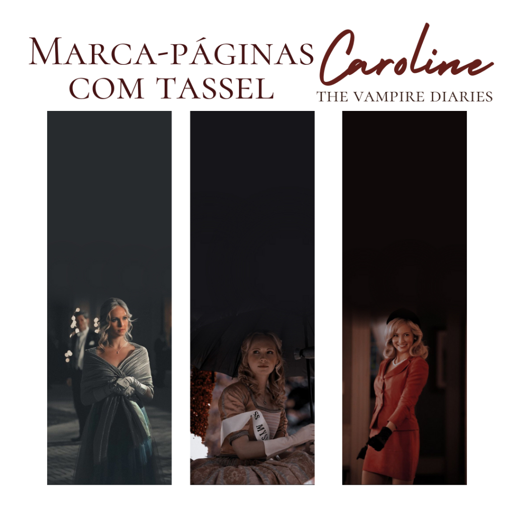 Marca-página Caroline TVD The Vampire Diaries com Tassel Plastificado ...