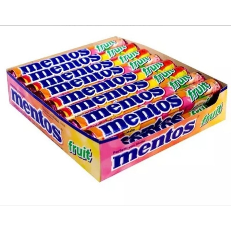 MENTOS STICK FRUTAS 16 unidades | Shopee Brasil