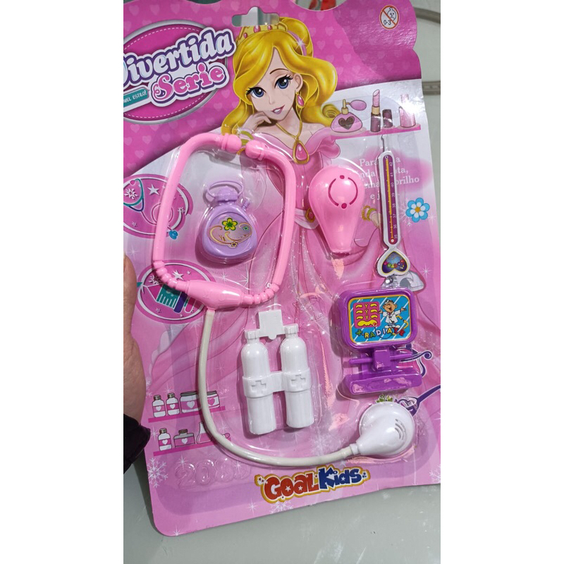 Kit Médica Menina com Acessórios | Shopee Brasil