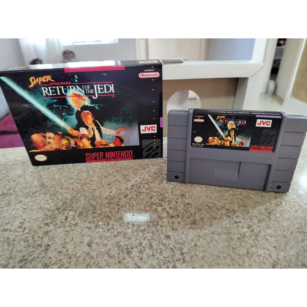 Star Wars Return of The Jedi - Snes Repro! | Shopee Brasil