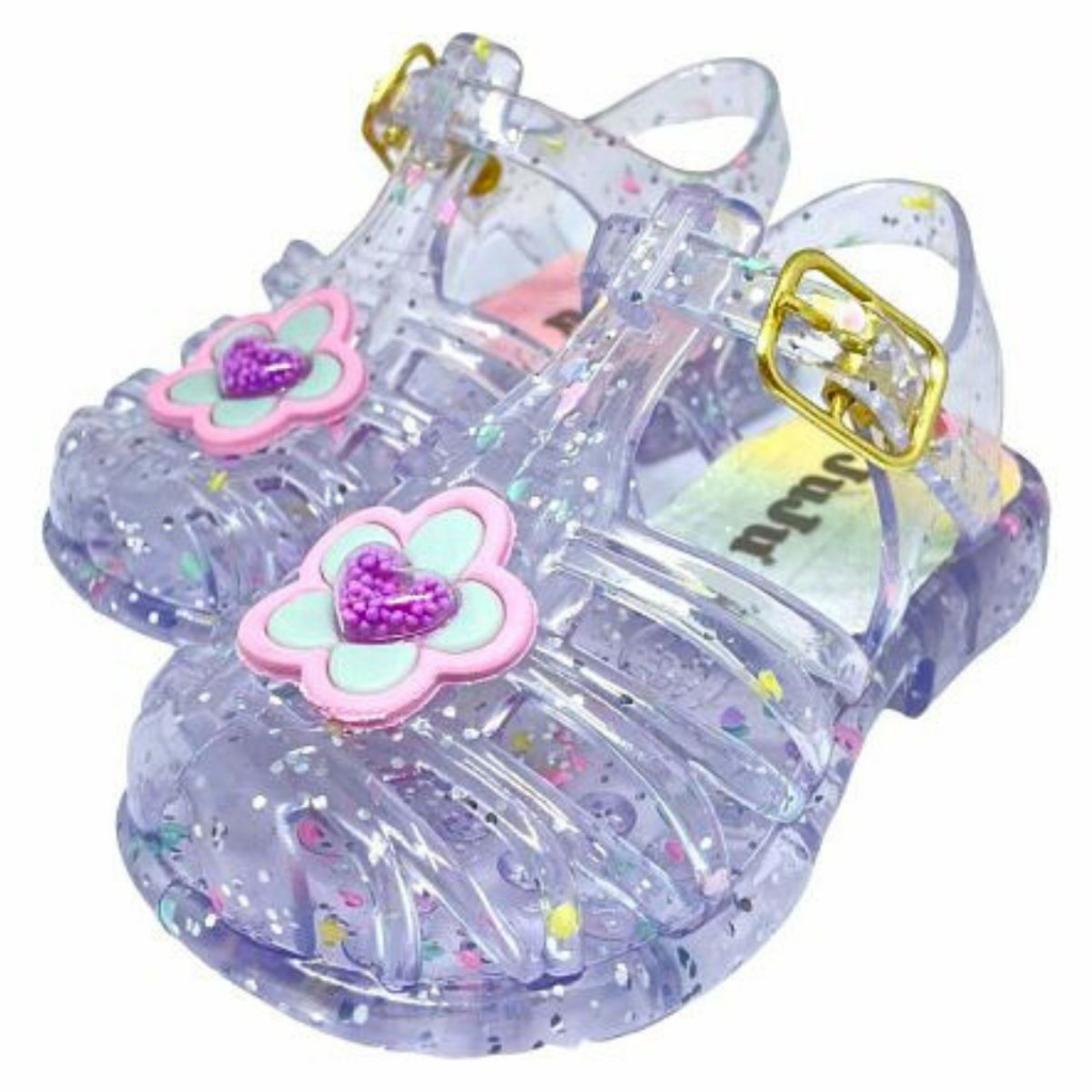 Sandália menina flor infantil princesa verão bebê Juju shoes alta ...
