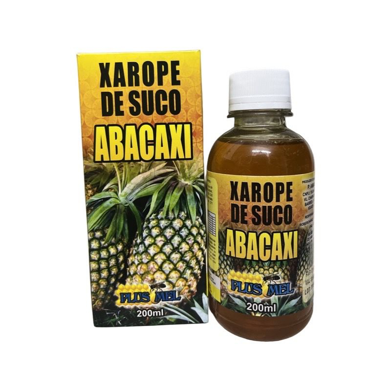 Xarope de Abacaxi - PlusMel - 200ml - MEGA PROMOÇÃO | Shopee Brasil