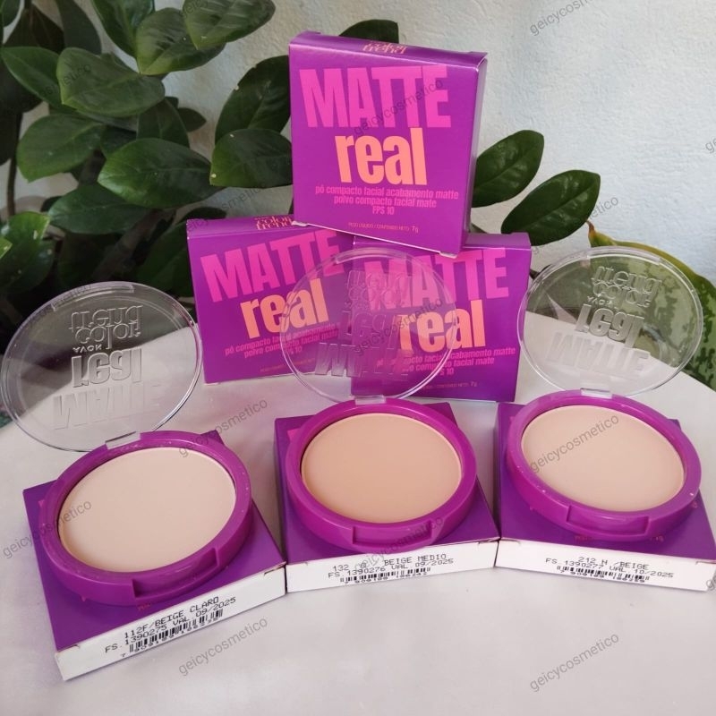 Pó Compacto Matte Real Color Trend Avon | Shopee Brasil