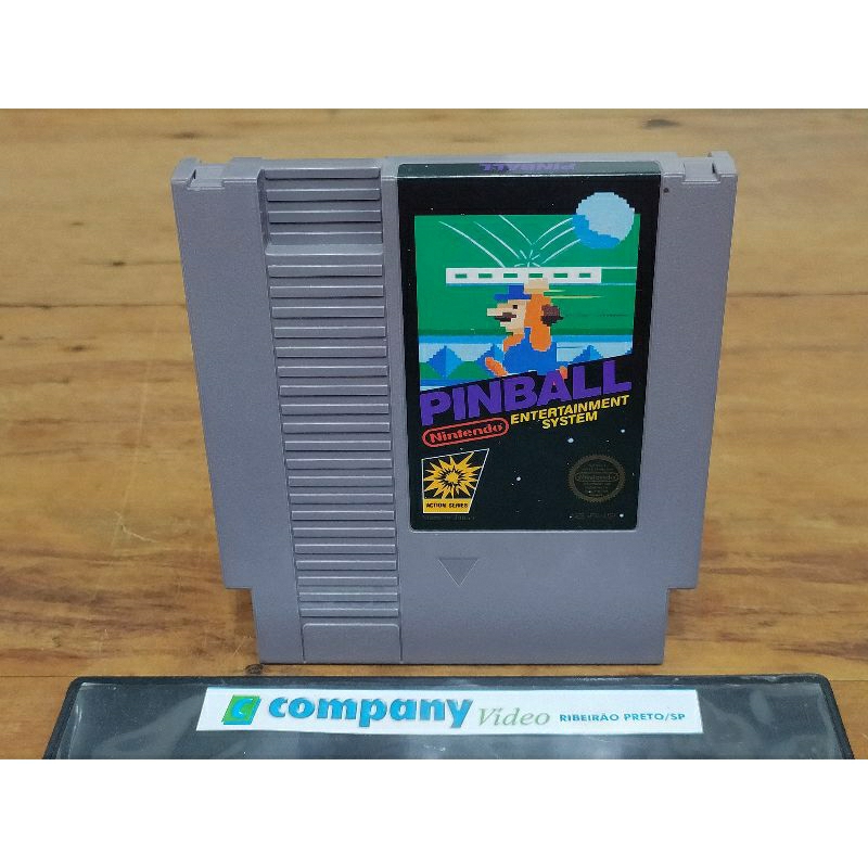Pinball Nintendo Nes Nintendinho 8 Bits 72 pinos original usado ...