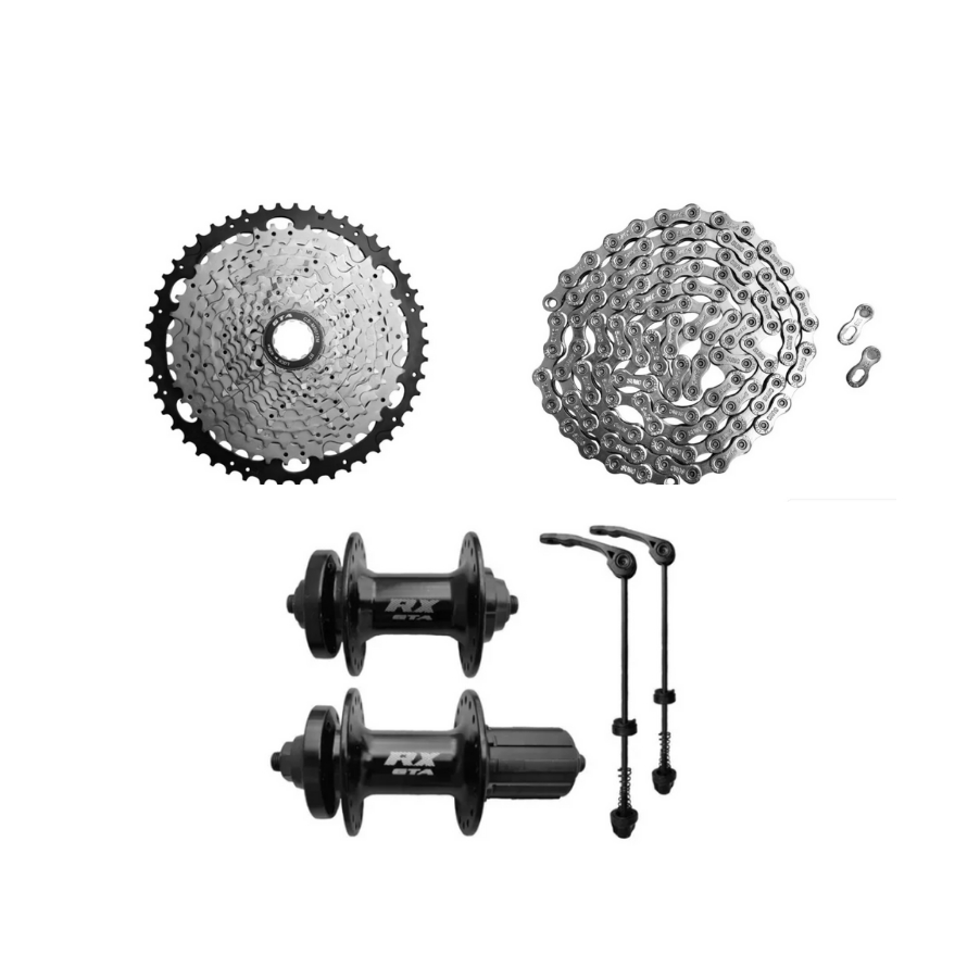 Kit Grupo Absolute Gta 12v Bike K7 11x50 ( K7, CORRENTE E CUBO ...