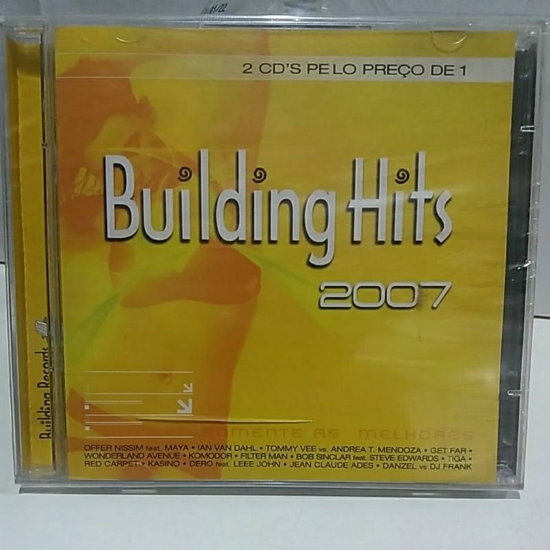 CD BUILDING HITS -2007 CD/DUPLO TIRAGEM AA-10000 | Shopee Brasil