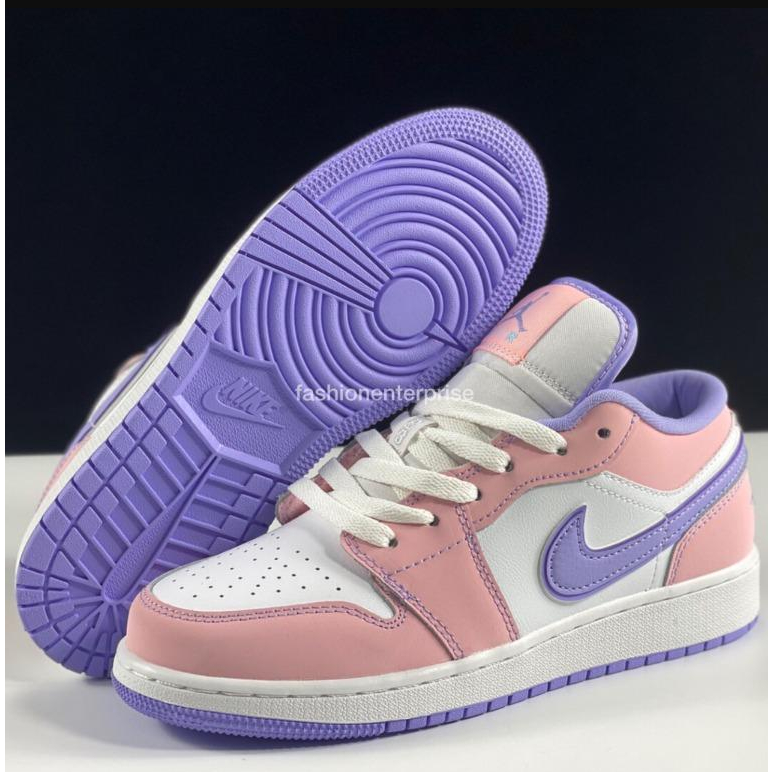 Tenis Feminino Nike Air Jordan Low Oferta Rosa sola roxo | Shopee Brasil