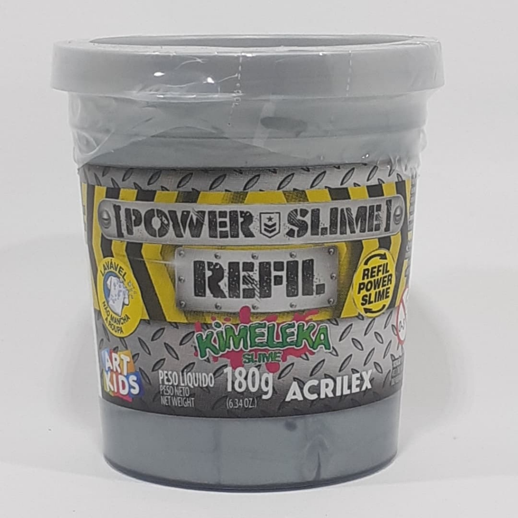 Power Slime Refil Kimeleka 180g | Shopee Brasil