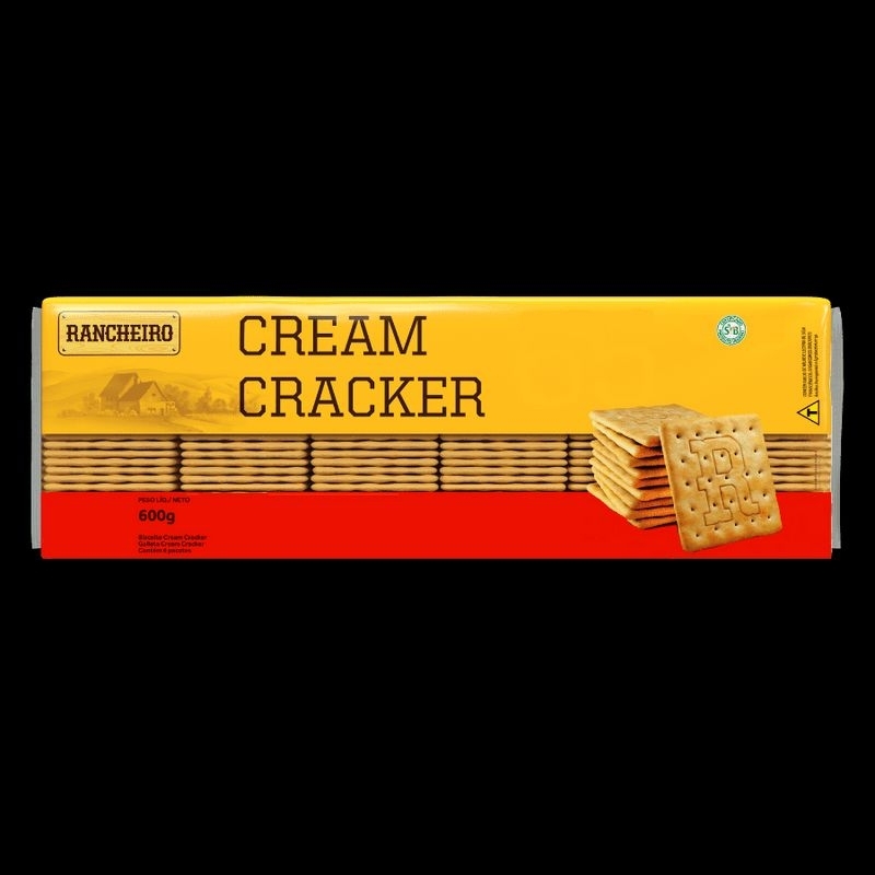 CREAM CRACKER RANCHEIRO 600G - TAMANHO FAMILIA. | Shopee Brasil