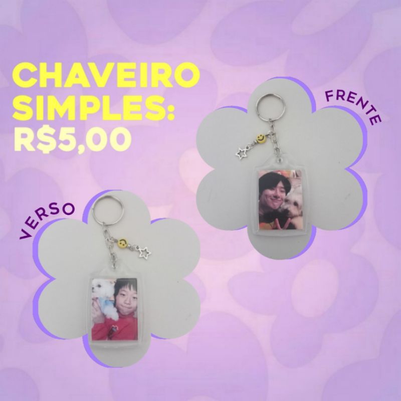 Chaveiro Simples - Woodz | Shopee Brasil