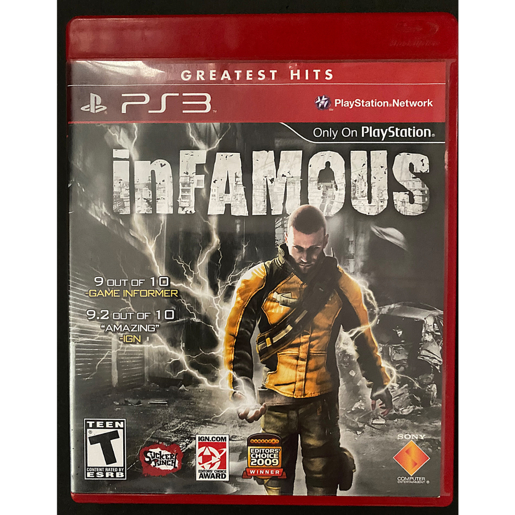 Infamous Ps3 - Mídia Física Original - Perfeito Estado !!! | Shopee Brasil