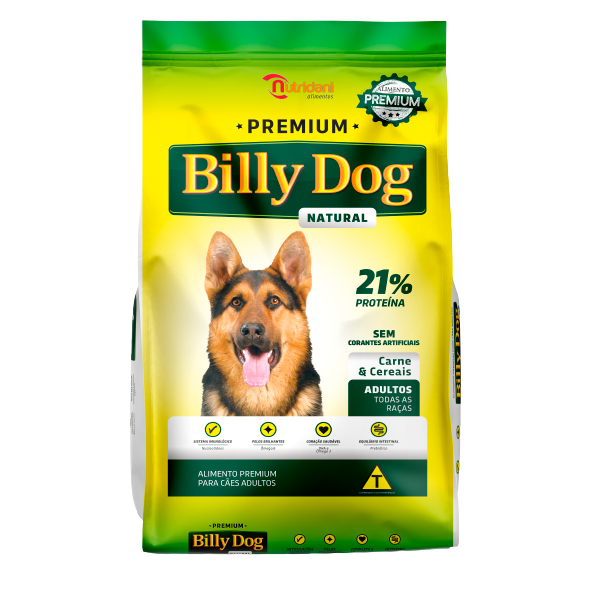 Billy Dog Natural 8kg | Shopee Brasil