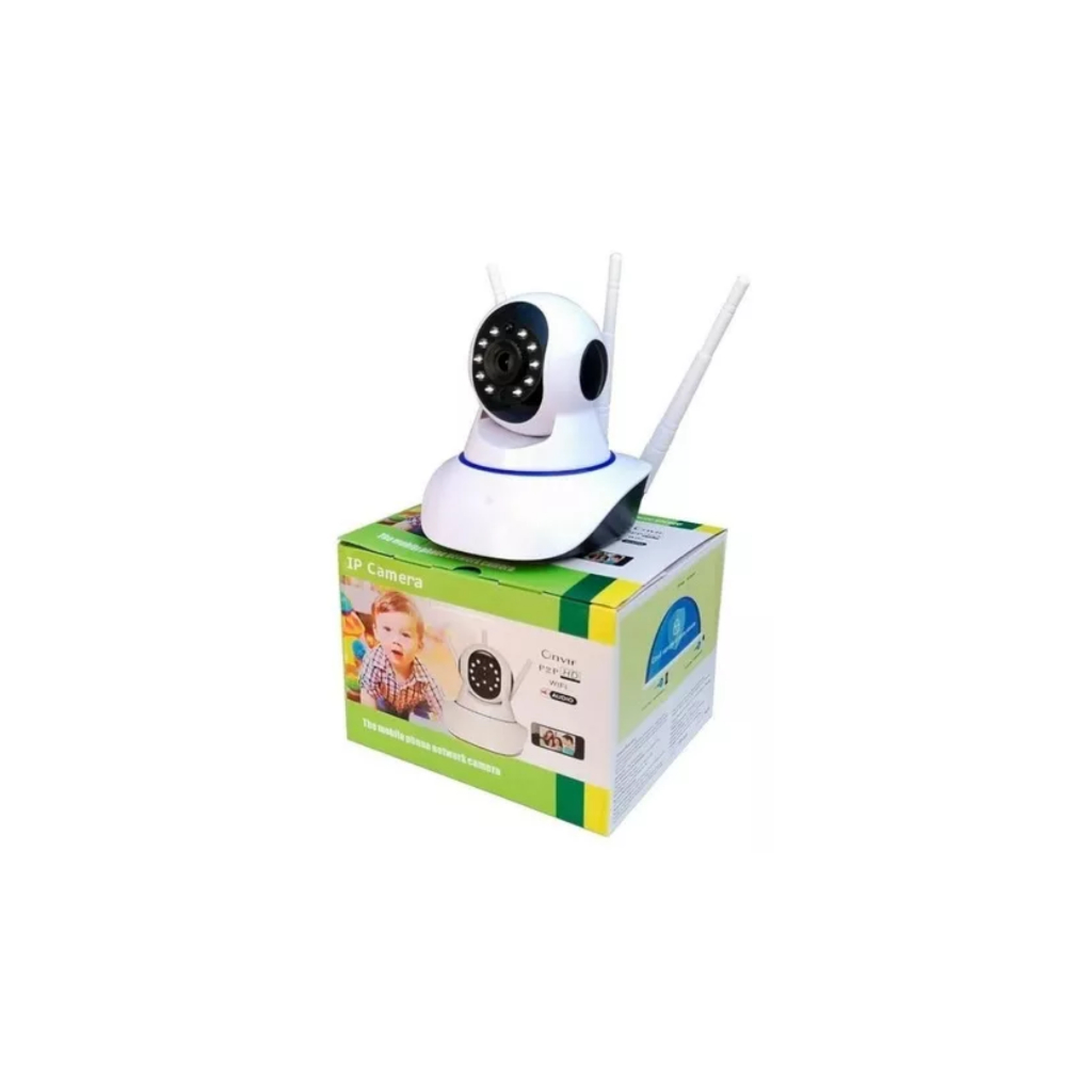 Câmera Babá Eletrônica com 3 Antenas Wifi 1080P APP YOOSEE | Shopee Brasil