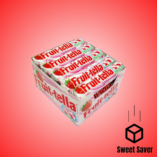 Display Fruit-tella Swirl Morango 15 Unidades - 41g | Shopee Brasil