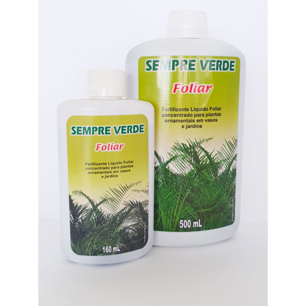 Sempre Verde Foliar Líquido Concentrado 500ml | Shopee Brasil