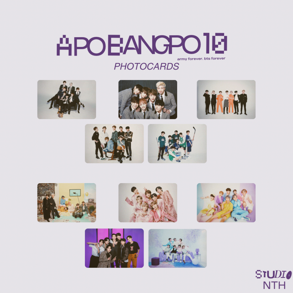 PHOTOCARDS BTS - APOBANGPO | Shopee Brasil