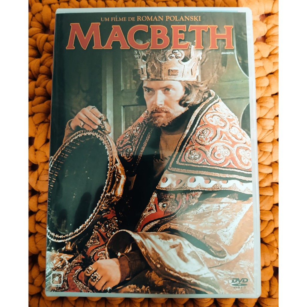Dvd Macbeth - Roman Polanski - original | Shopee Brasil