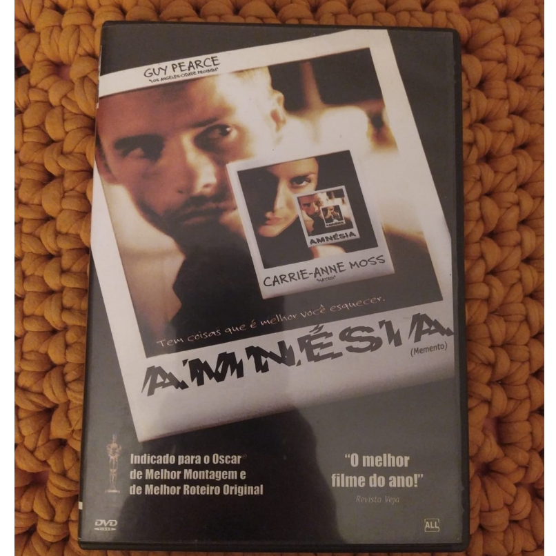 Dvd Amnésia - Memento Christopher Nolan | Shopee Brasil