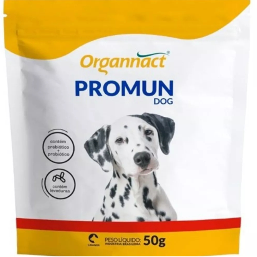 Organnact Suplemento Vitamínico Promun Dog 50g | Shopee Brasil