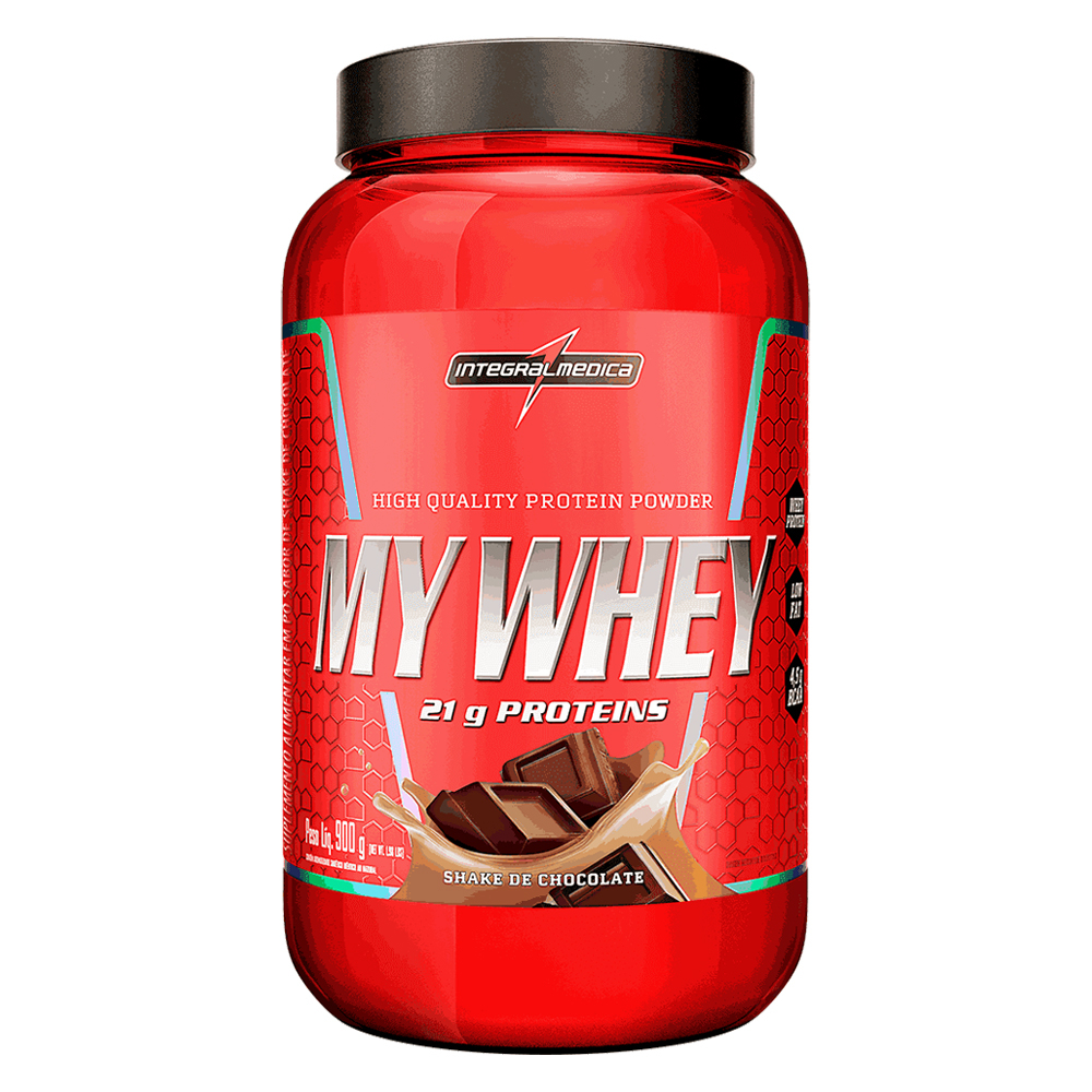 Whey Protein Concentrado My Whey 900g Pote - Integralmedica | Shopee Brasil