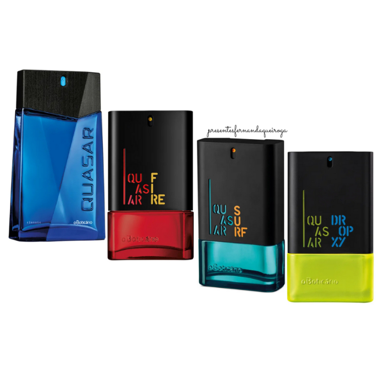Perfume Quasar Classic, Quasar Surf, Quasar Fire ou Quasar Drop XY ...