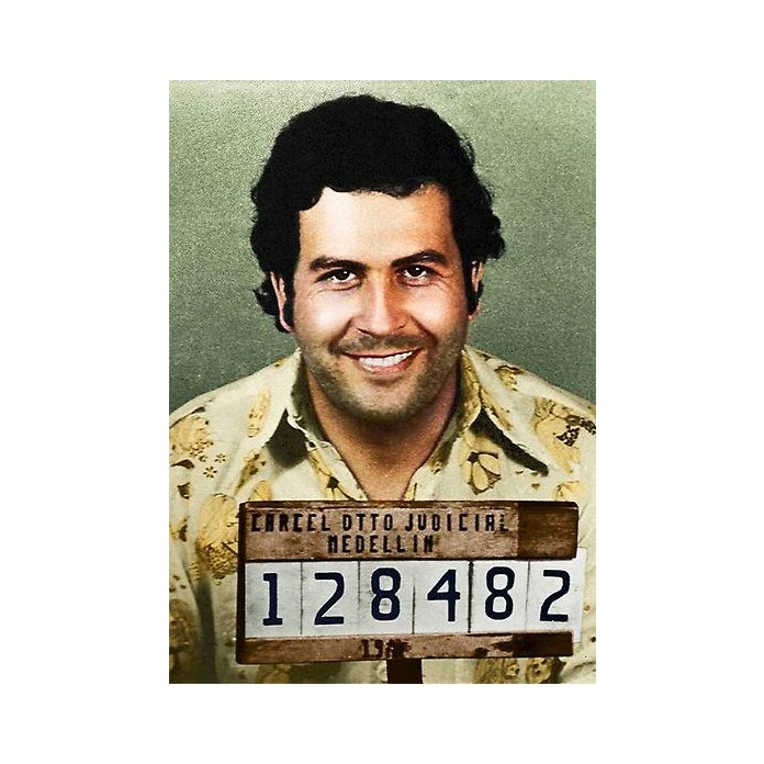 Quadro Decoração Retrô Vintage El Patron Escobar | Shopee Brasil