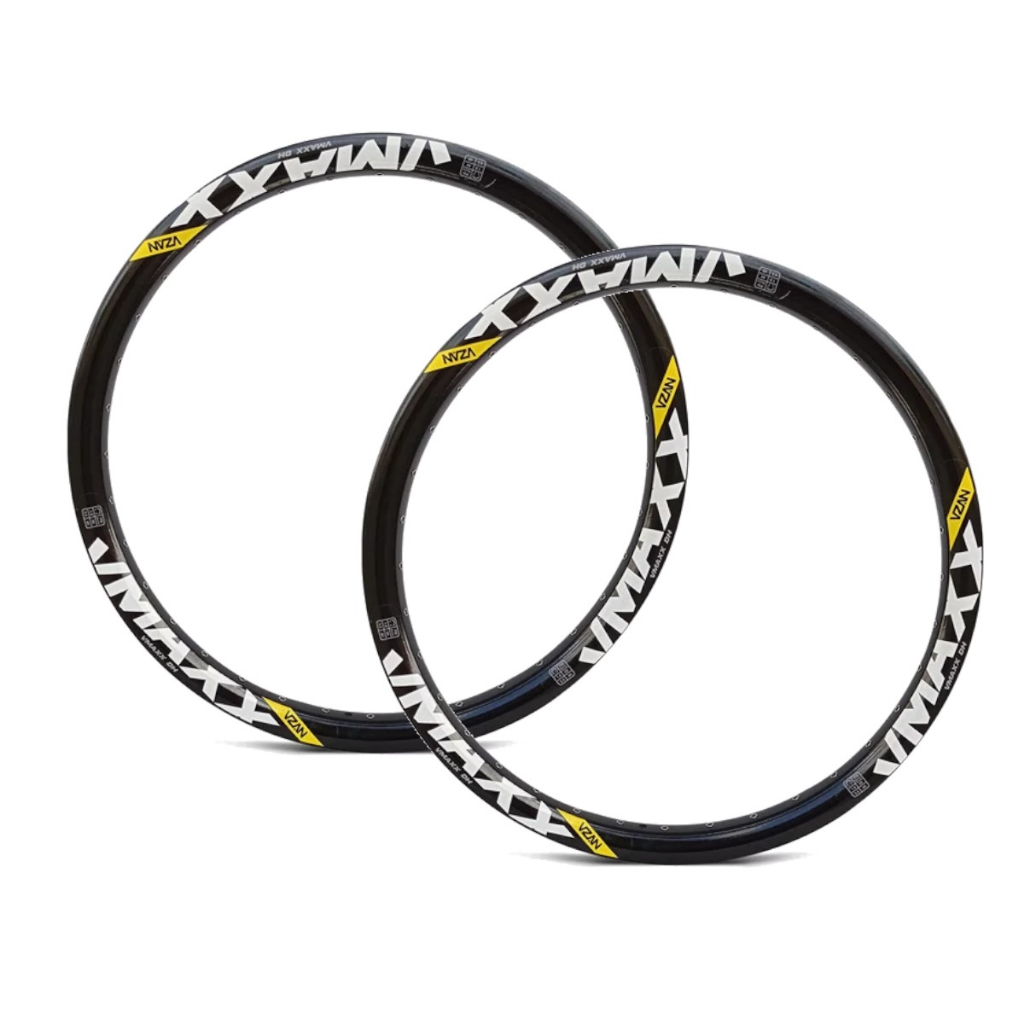Par Aro Preto Folha Dupla Vzan 26 Aero Vmaxx Freio Disco Bike 36f | Shopee Brasil