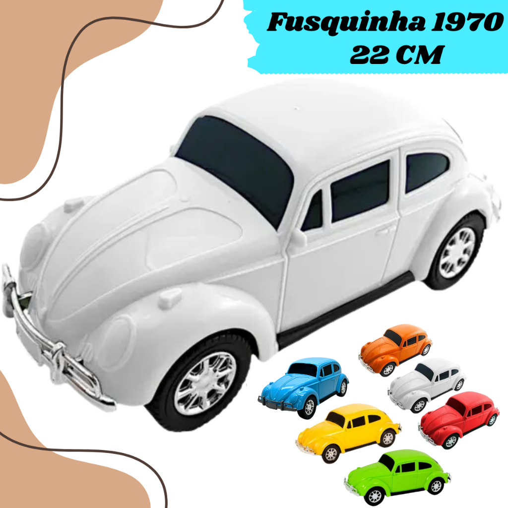 Fusca Fusquinha Fuka Miniatura anos 70 Carrinhos Coleção Carros Antigos ...