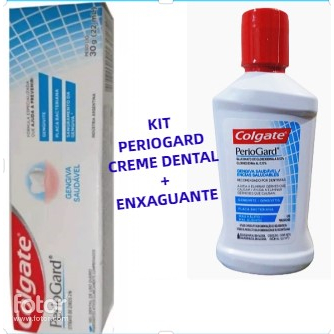 KIT PERIOGARD: 1 Creme Dental 30 gr + 1 Enxaguante 60 ml | Shopee Brasil