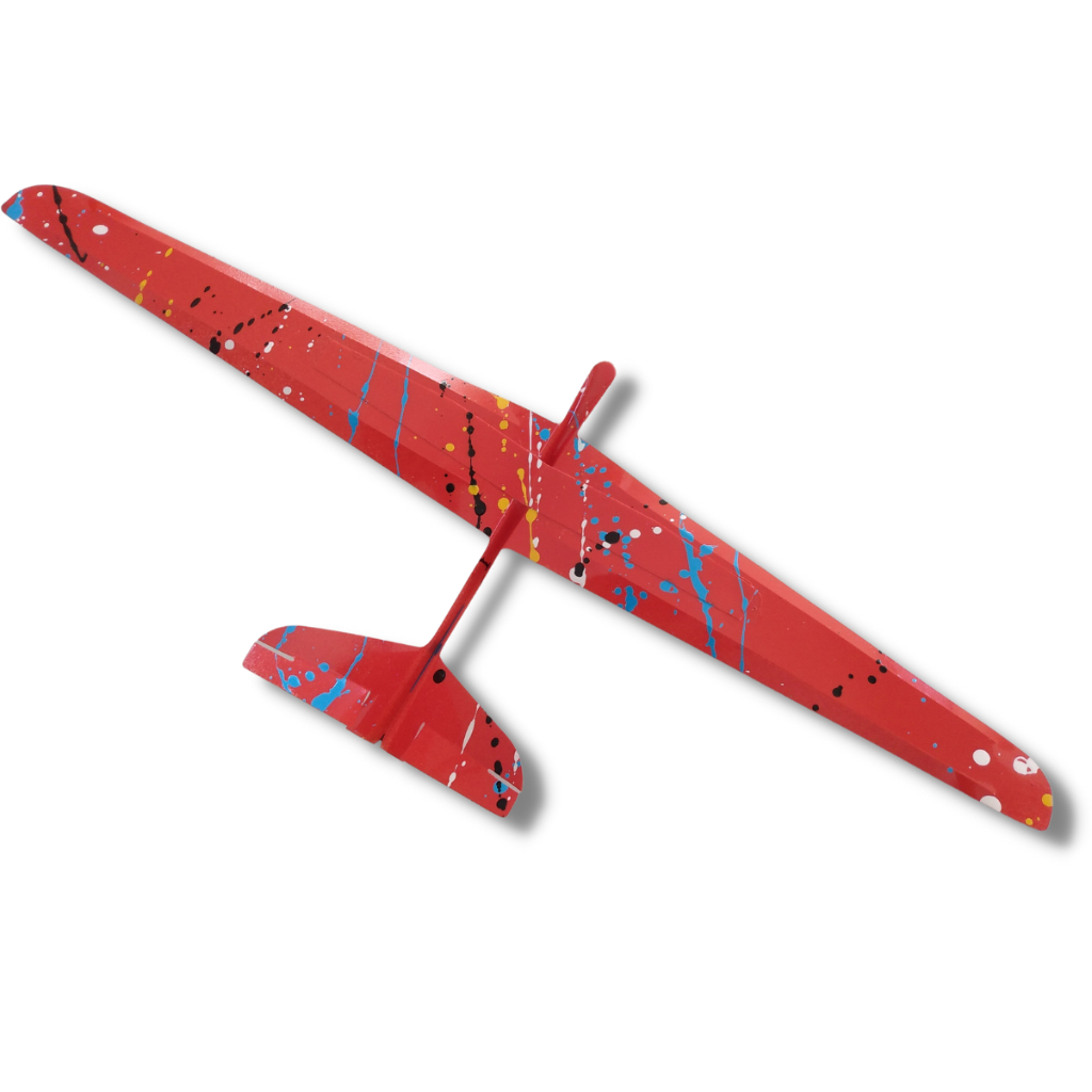 Mini Avião Planador Voo Livre De Plástico modelo Grande 41cm Para ...