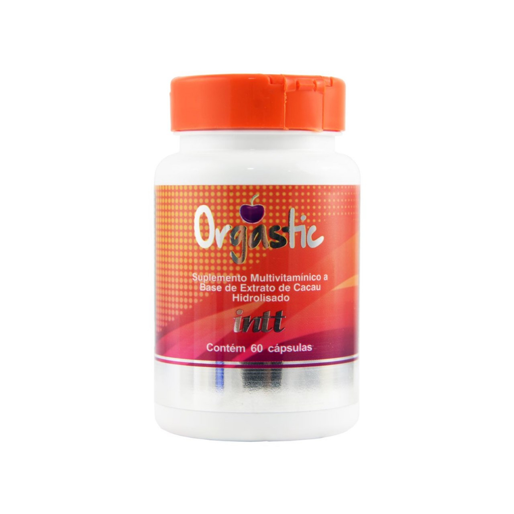 Suplemento multivitamínico Orgastic com 60 cápsulas - Intt | Shopee Brasil