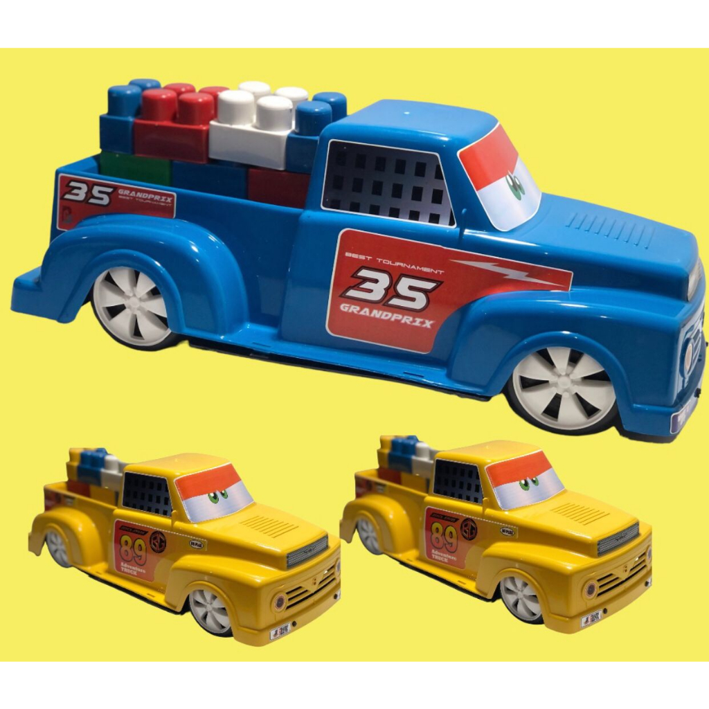 CARRO BG PICKUP SPORT C/ BLOCOS NEW SERIES REBAIXADO SUPER RESISTENTE ...