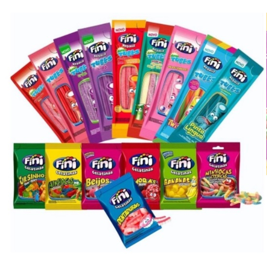 Kit Sortido de Balas Fini - 10 Unidades de 15g | Shopee Brasil