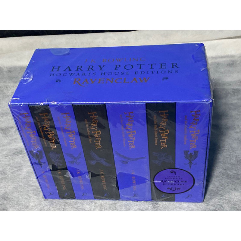 Harry Potter Ravenclaw House Editions Paperback Box Set | Shopee Brasil