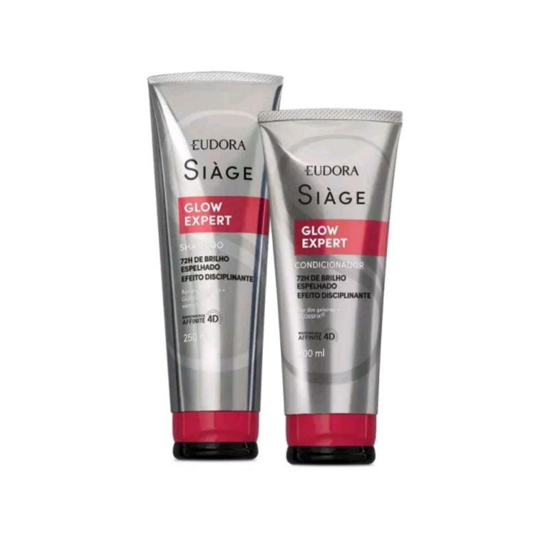 Siàge Glow Expert ( Shampoo 250ml + Condicionado 200ml ) | Shopee Brasil