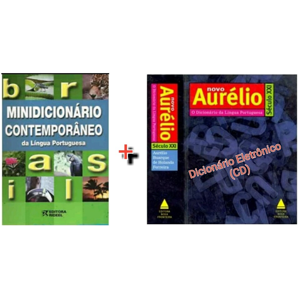 Kit Livro Minidicionário Contemporâneo da Língua Portuguesa ...