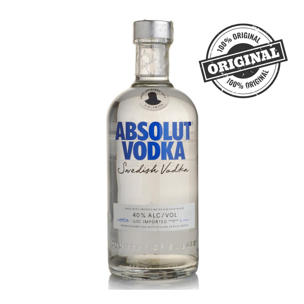 Vodka Absolut Original 1L | Shopee Brasil