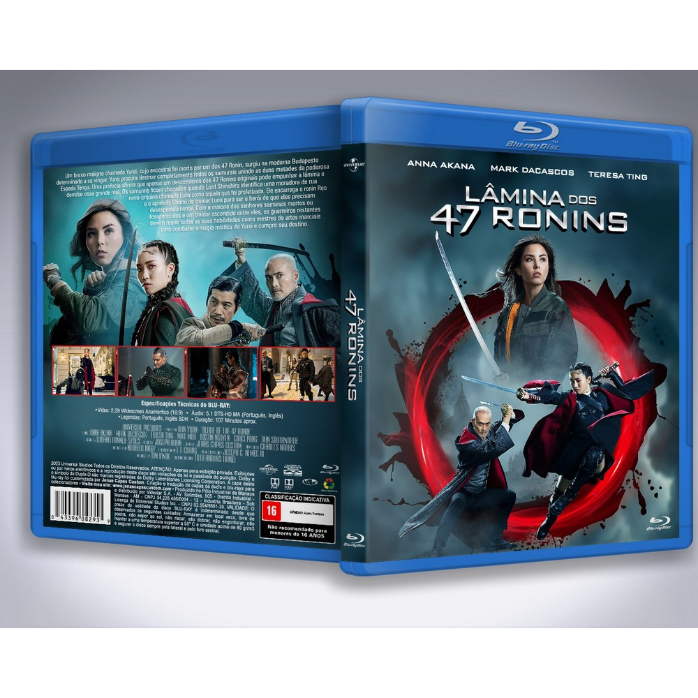 Blu-ray: Lamina Dos 47 Ronins [PERSONALIZADO] | Shopee Brasil