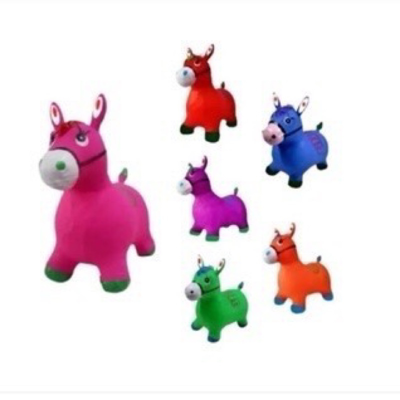 Cavalinho Upa Upa Pula Pula Inflável Musical Brinquedo Infantil ...