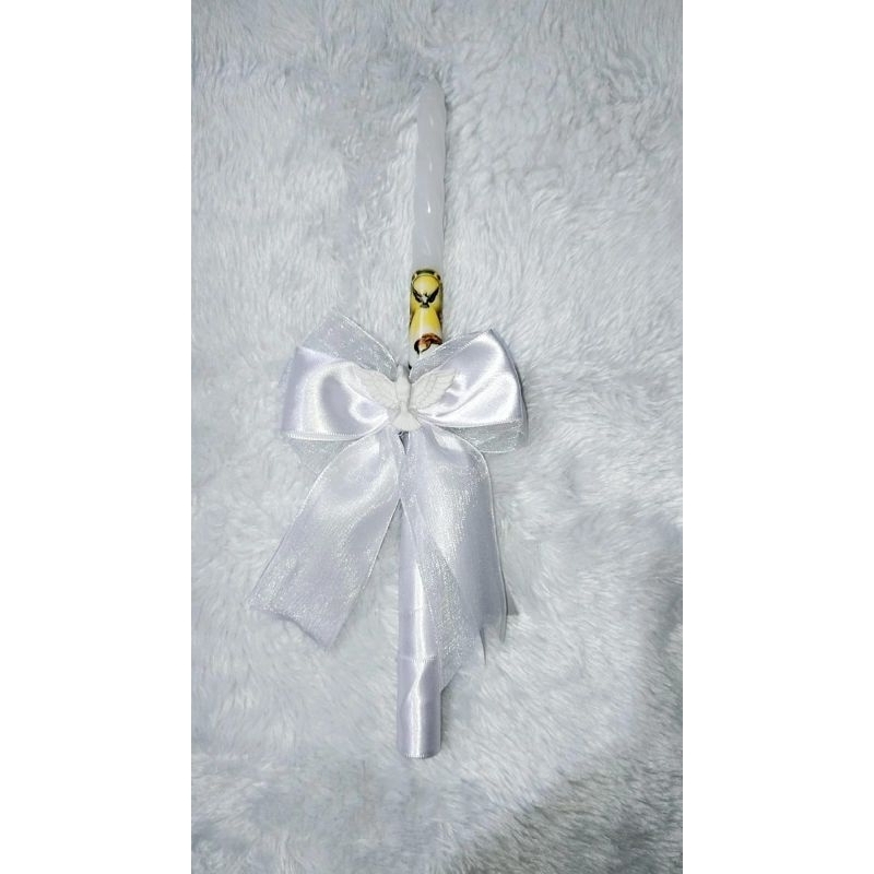 Vela para Batizado/vela crisma/vela primeira COMUNHÃO"ENTREGA RÁPIDA" | Shopee Brasil