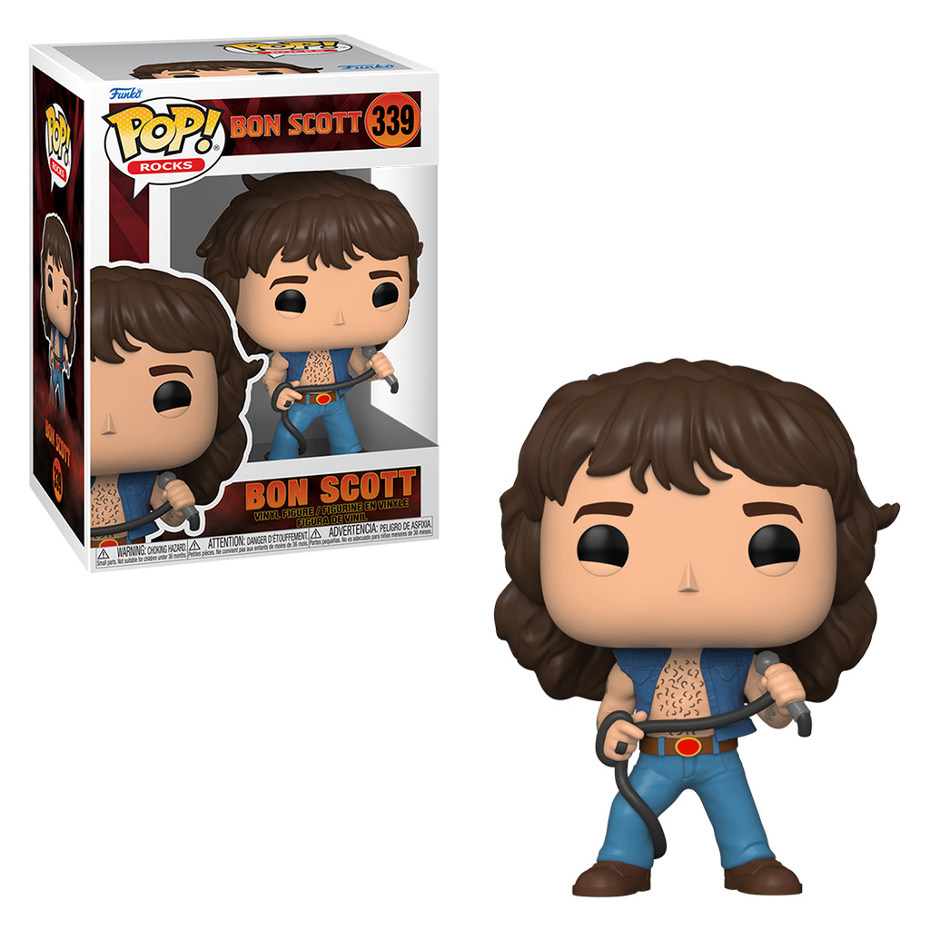FUNKO POP ROCKS AC/DC - BON SCOTT 339 NOVO ORIGINAL | Shopee Brasil