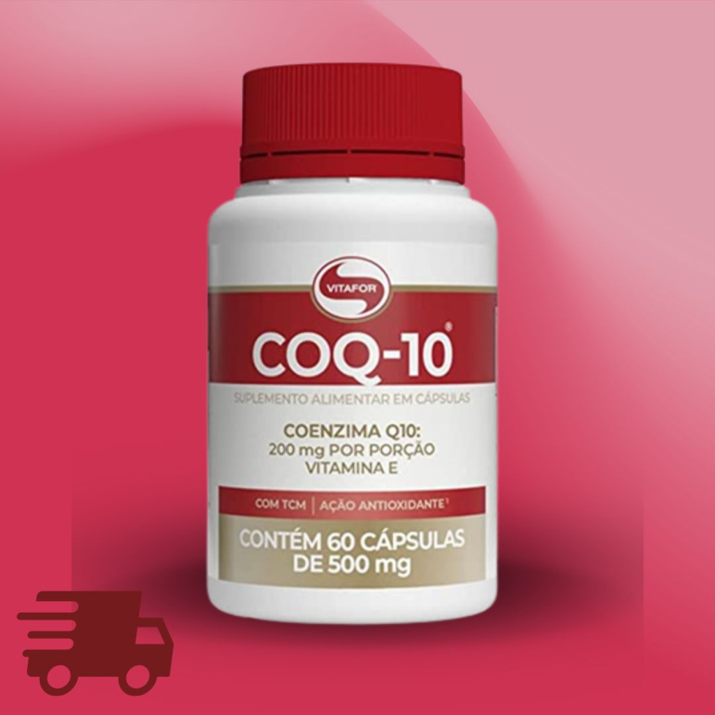 Coq-10 60 Cápsulas - Vitafor desempenho fisico | Shopee Brasil