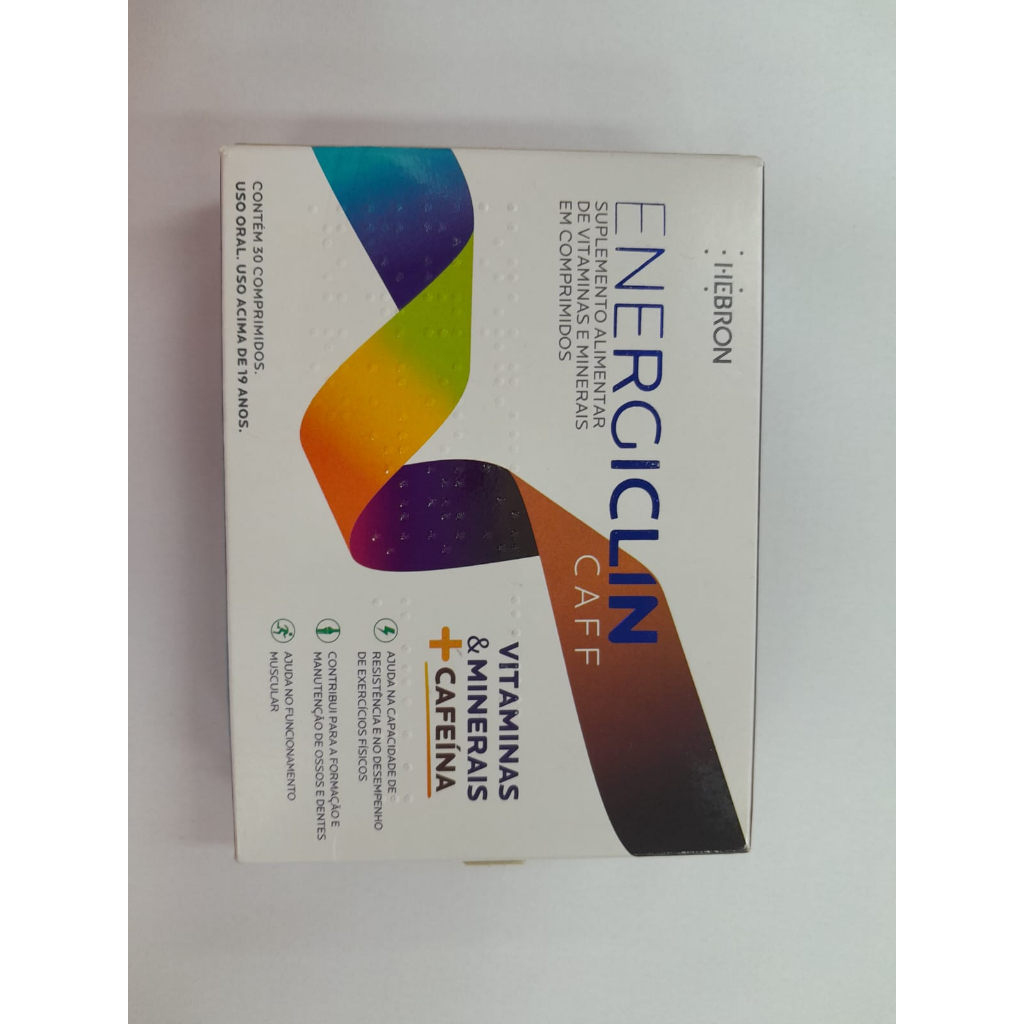 Suplemento Alimentar Energiclin Caff 30 Comprimidos | Shopee Brasil
