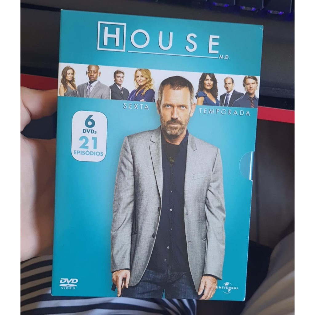 BOX DVDS: House - Sexta Temporada (6 dvds - 21 Episódios) | Shopee Brasil
