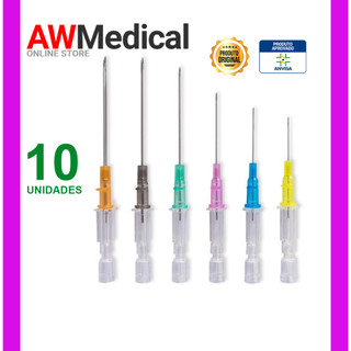 Cateter Intravenoso Body Piercing Caixa Com 10 Unidades | Shopee Brasil