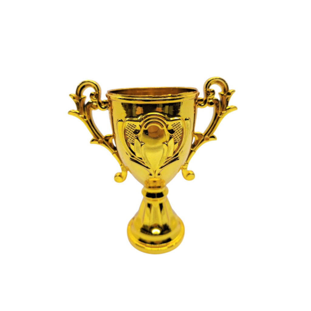 10 Mini Troféu Taça Futebol Lembrancinha Festa 9,5x5cm | Shopee Brasil