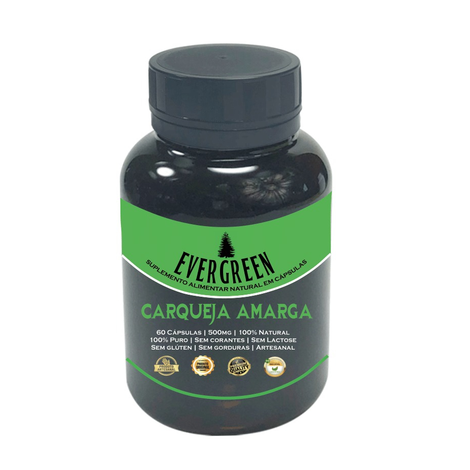Carqueja Amarga: Suplemento Alimentar Natural Em Cápsulas 500mg: 01 ...