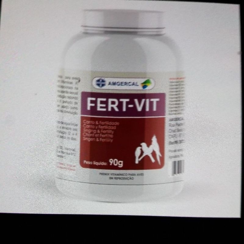 FERT-VIT 90 CAPSULAS ORIGINAL Amgercal - 20% OF | Shopee Brasil